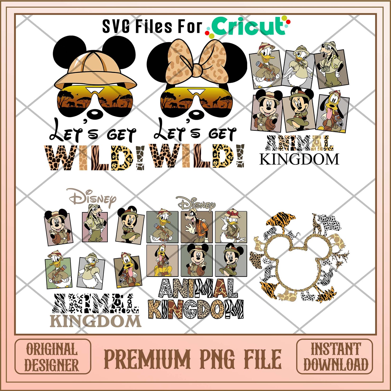 Disney Animal Kingdom PNG Bundle - Premium Download – svg files for cricut