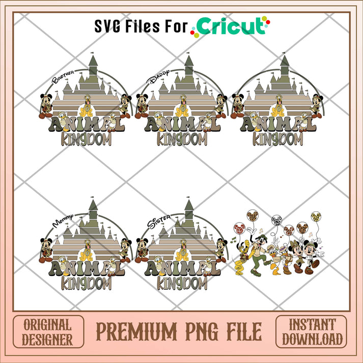 Disney Animal kingdom png bundle – svg files for cricut