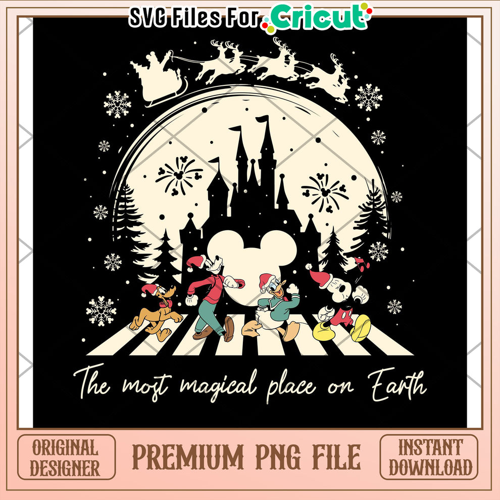 Disney Christmas PNG Sublimation Design – svg files for cricut
