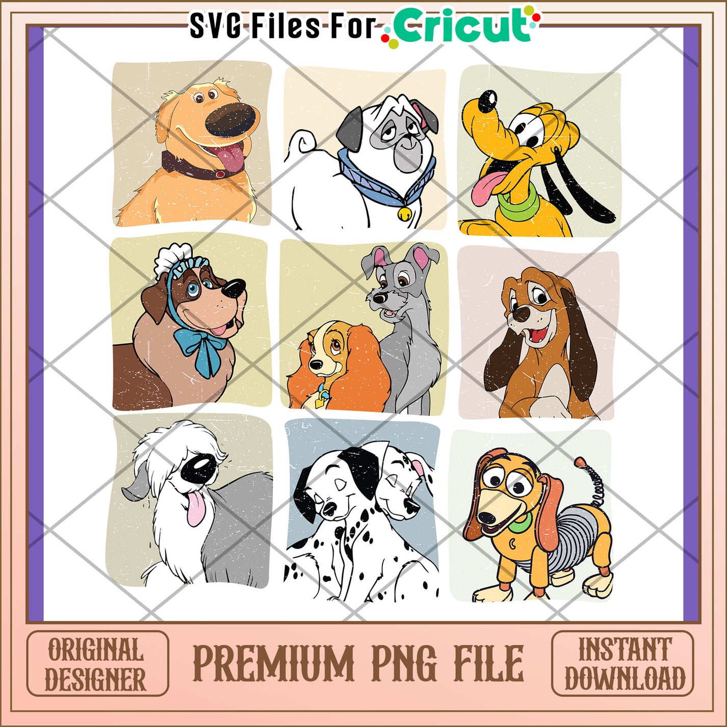 Disney Dogs PNG Images Instant Download – svg files for cricut