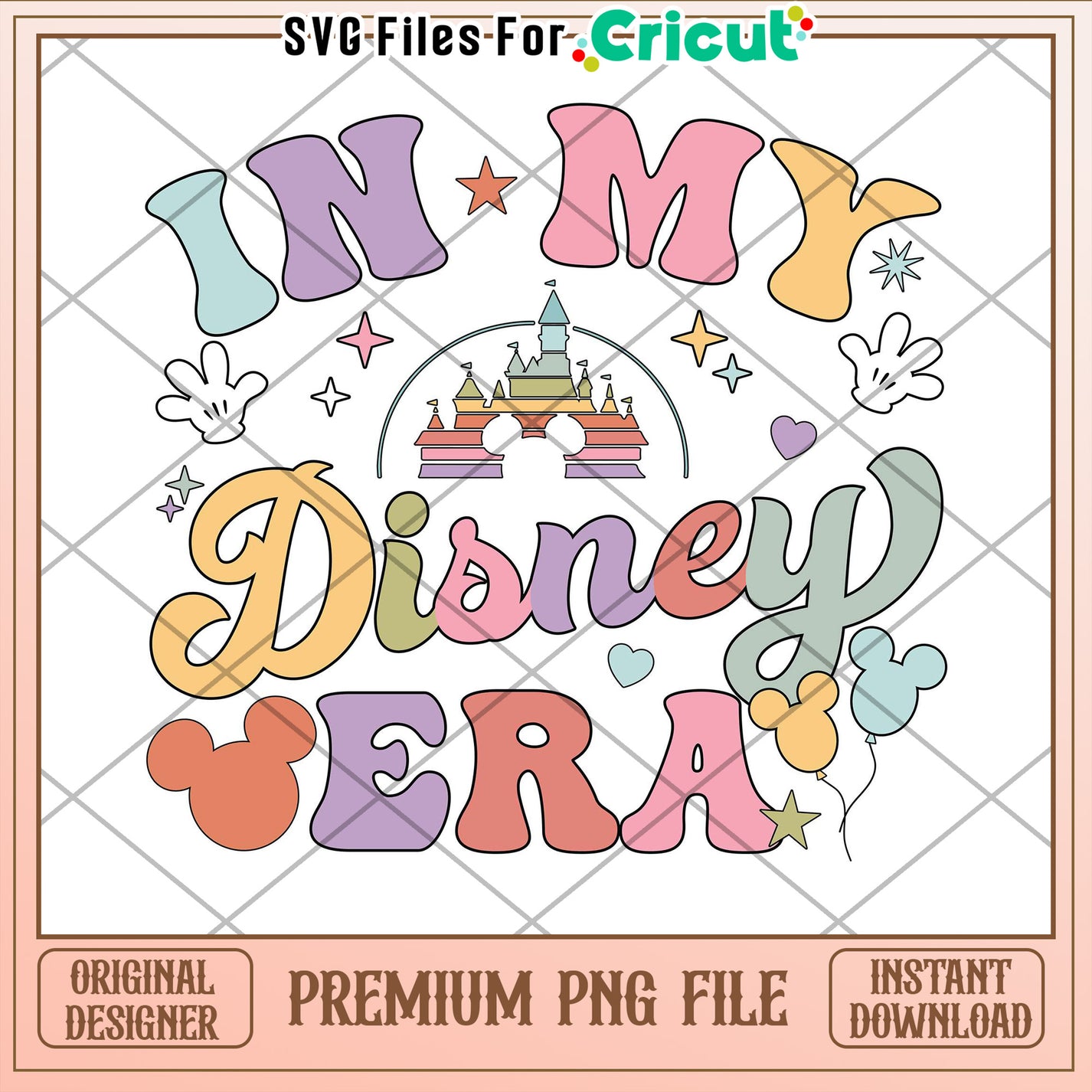 Disney Era PNG Sublimation Design – svg files for cricut
