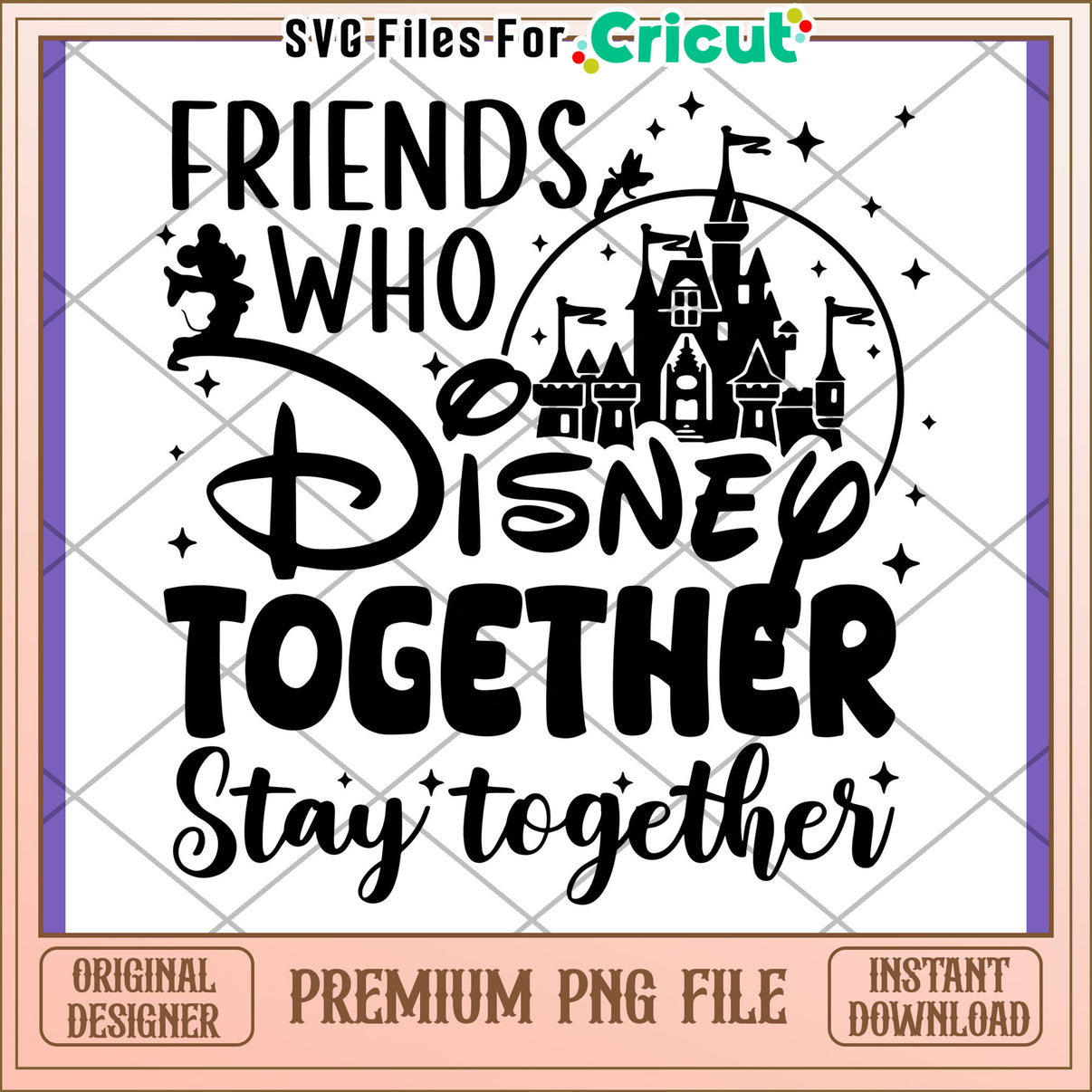 Disney Friends PNG Design Download – svg files for cricut