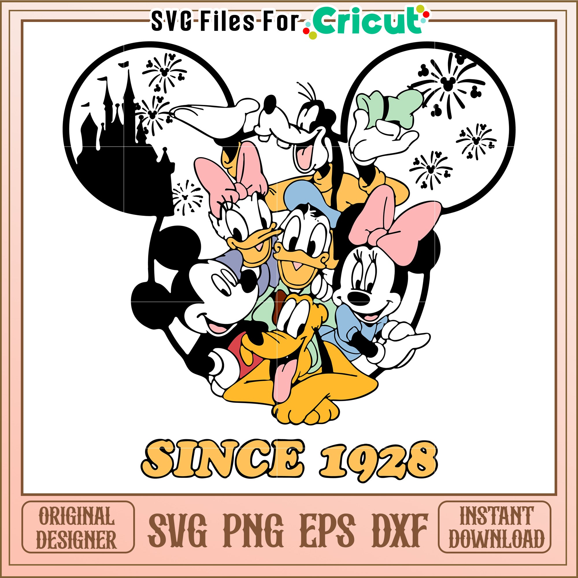 Disney Friends SVG Design 1928 – svg files for cricut