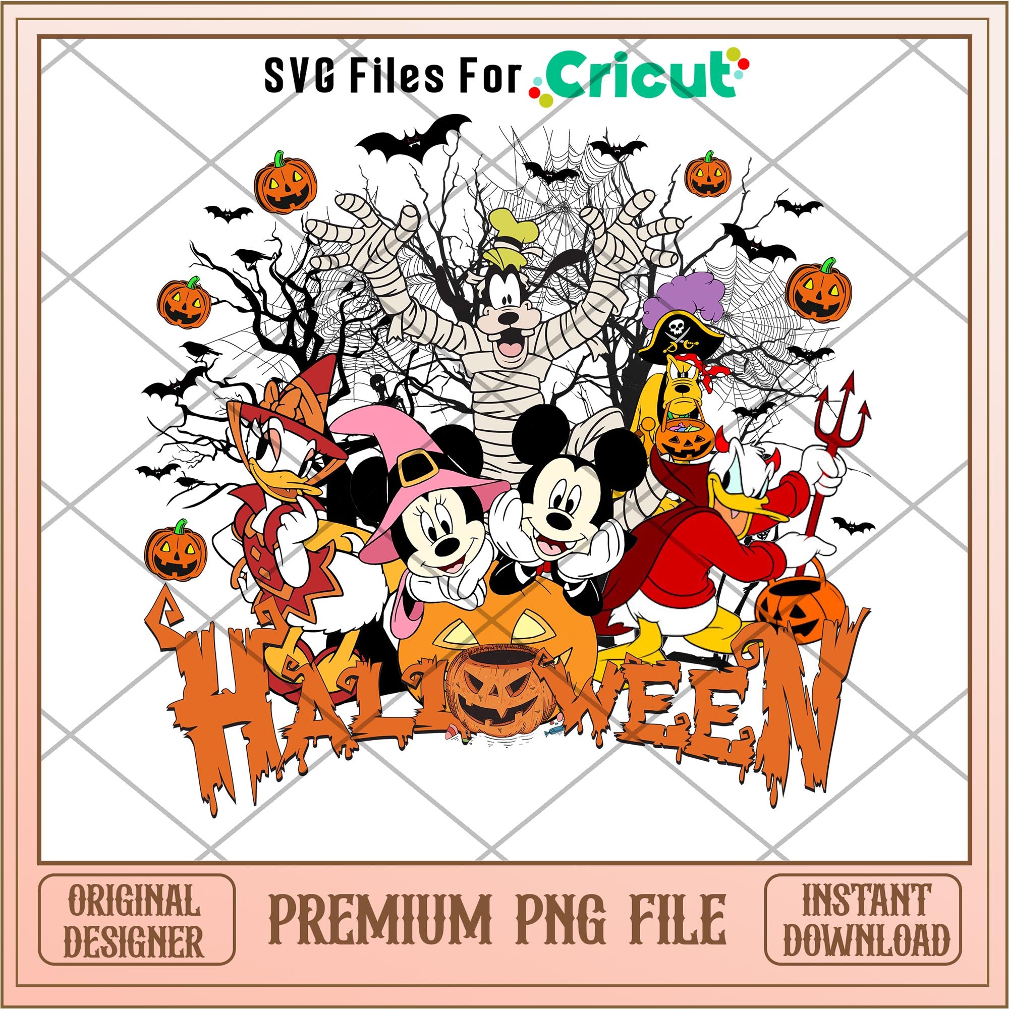 Disney Halloween png, Disney characters png, Digital Download – svg ...