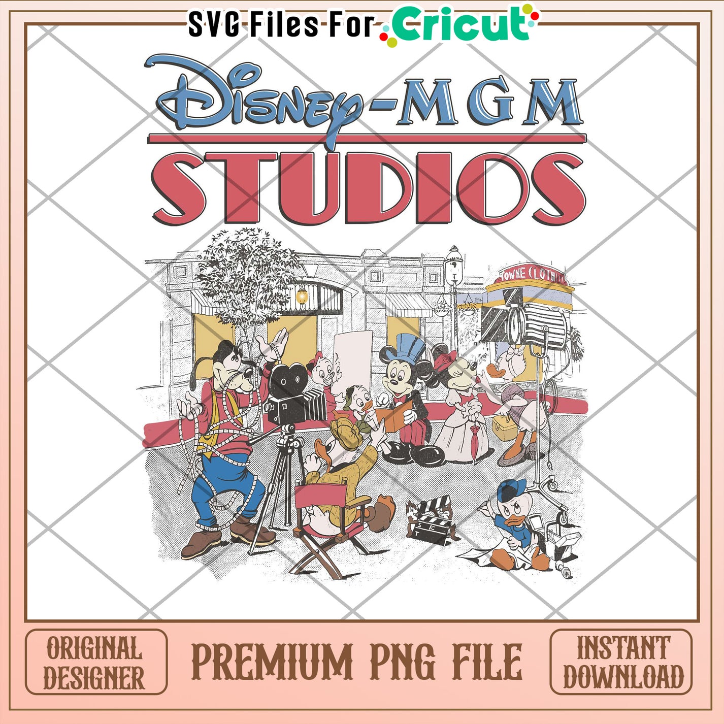 Disney MGM Studios PNG Cricut File – svg files for cricut