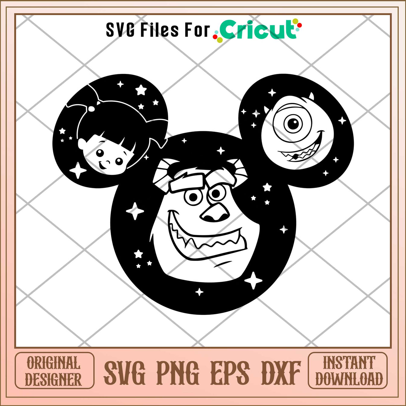 Disney Monster Inc svg, monsters inc svg, Digital dowload – svg files ...
