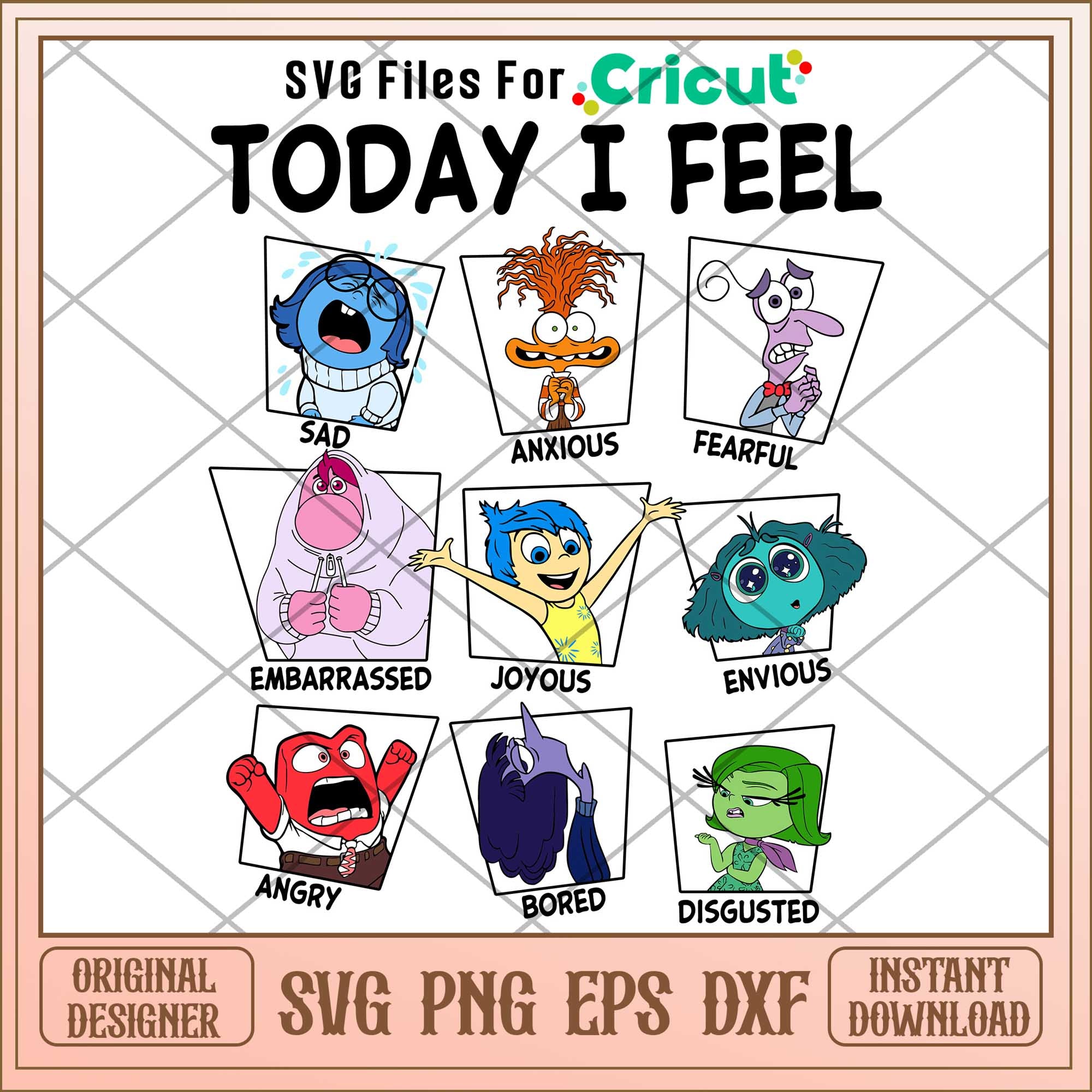 Disney Pixar Inside Out Black svg bundle, inside out 2 svg bundle – svg ...