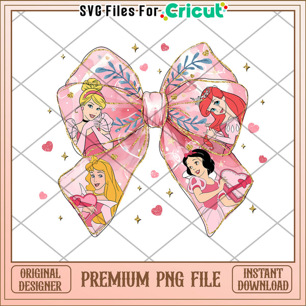 Disney Princess Bow PNG Sublimation – svg files for cricut