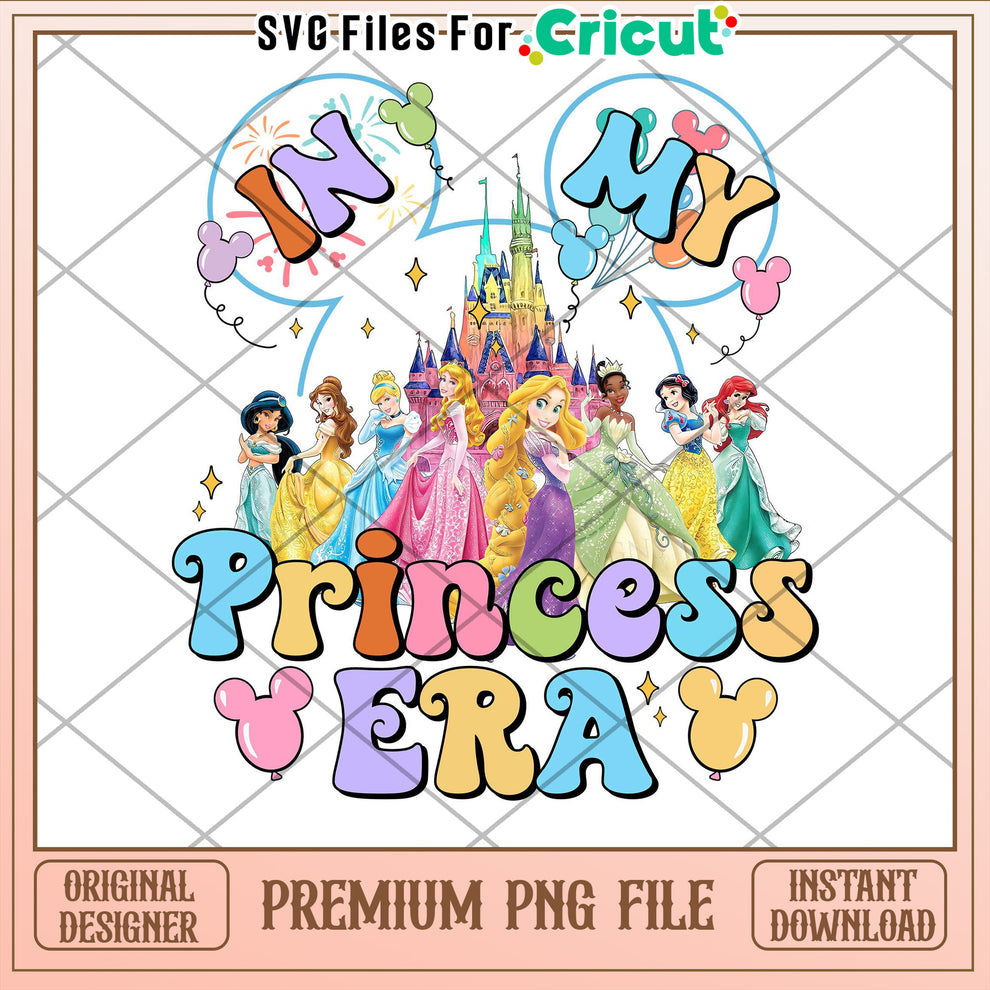 Disney Princess Era PNG Sublimation – svg files for cricut