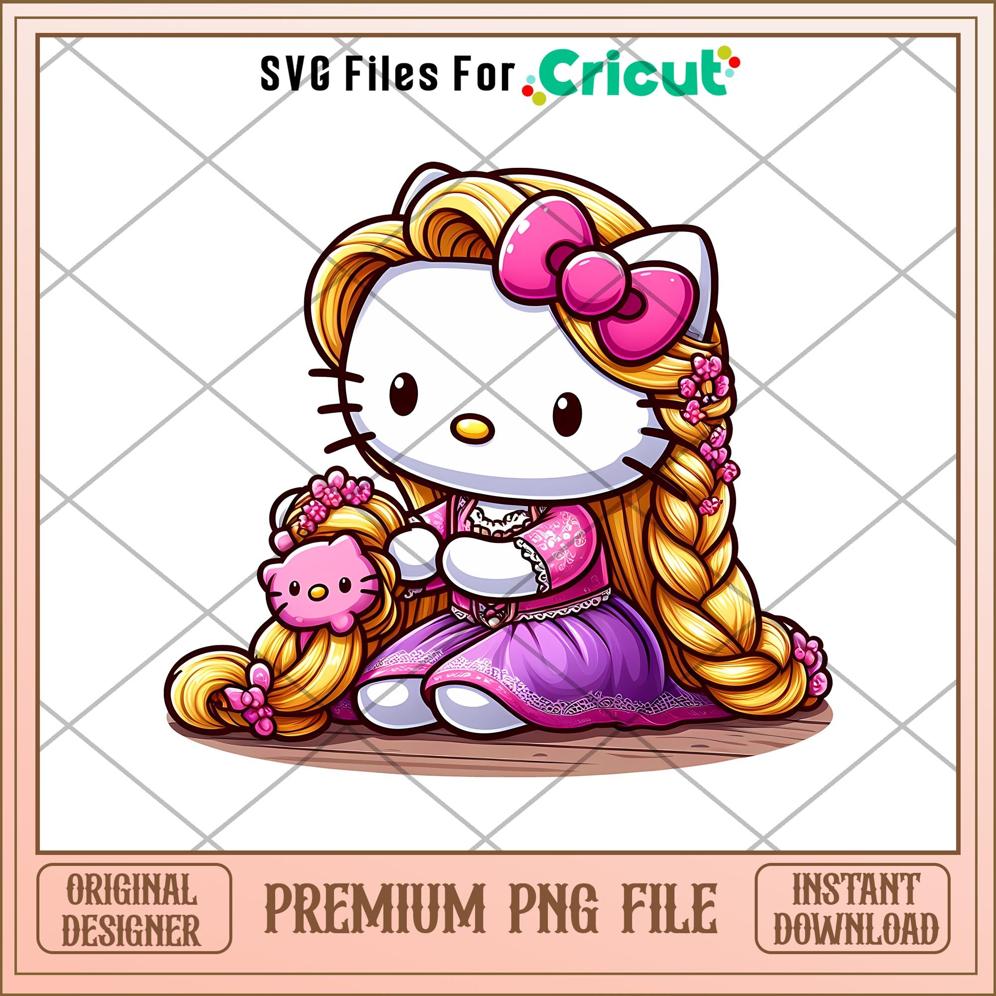 Disney Princess Hello Kitty Rapunzel png, Disney princess name png, di ...