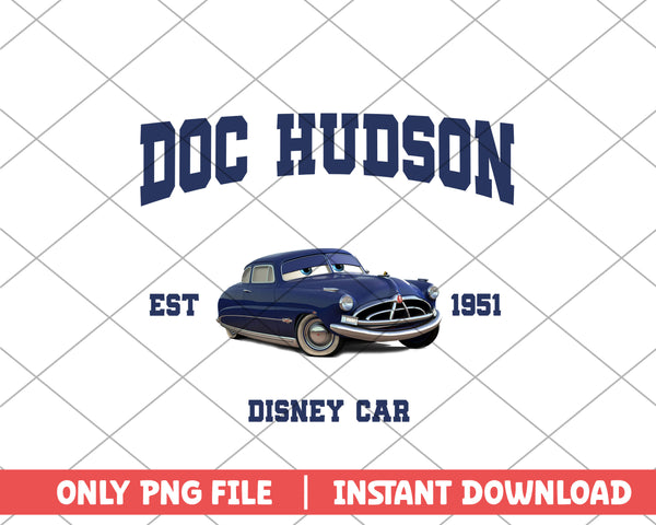 Disney car doc hudson disney png – svg files for cricut