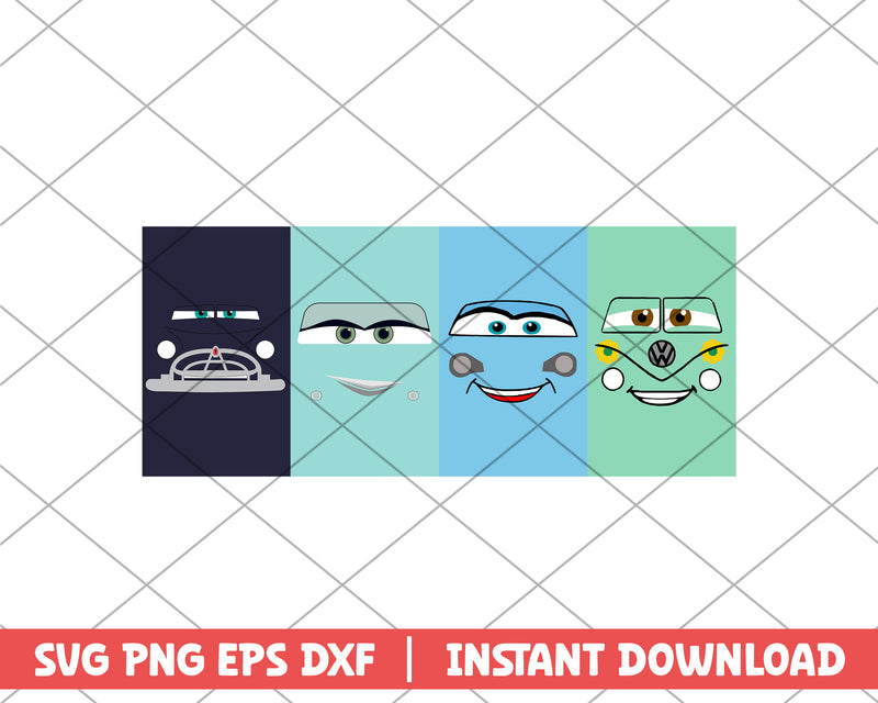 Disney cars characters disney svg – svg files for cricut