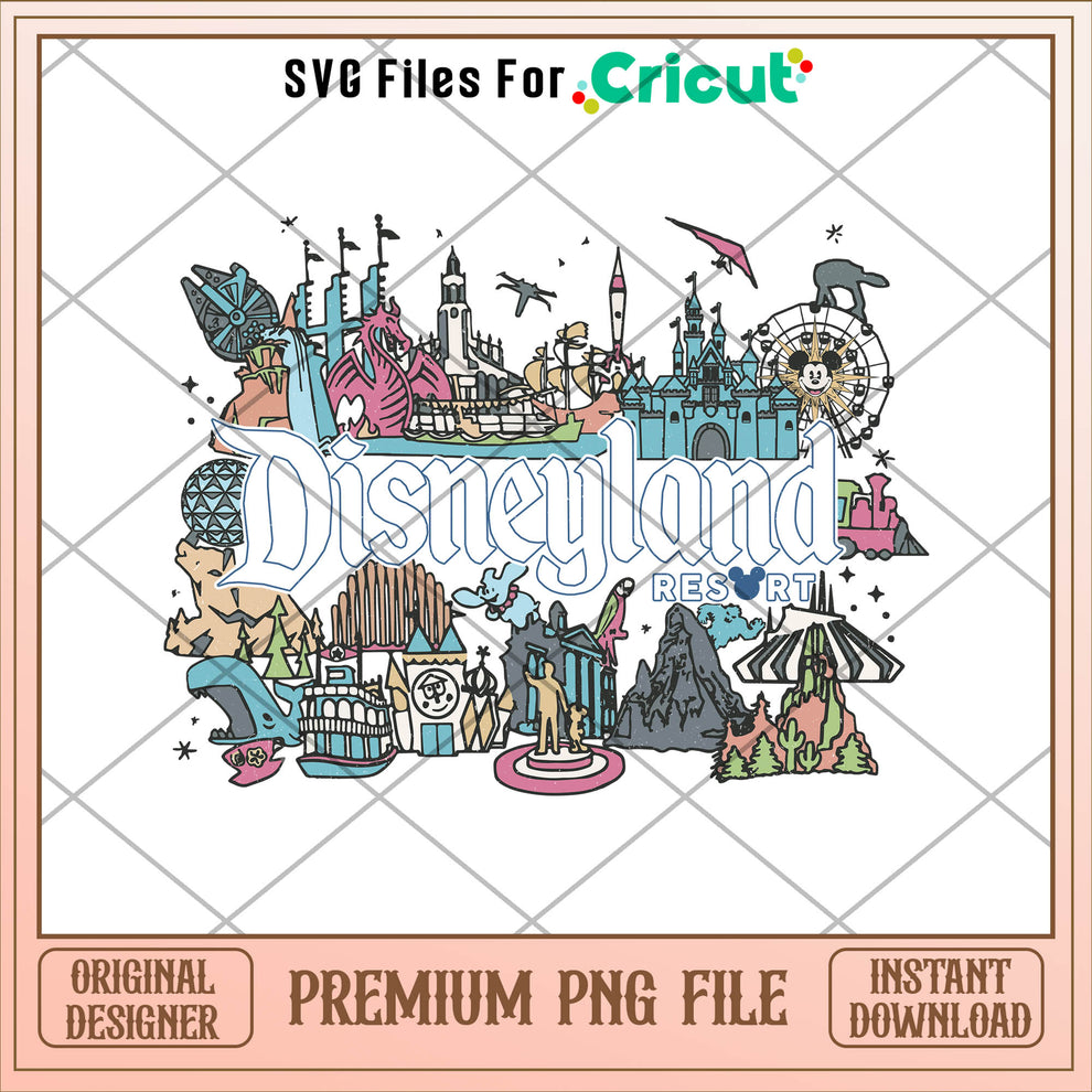Disneyland resort christmas svg, disneyland svg, chrismas svg – svg ...