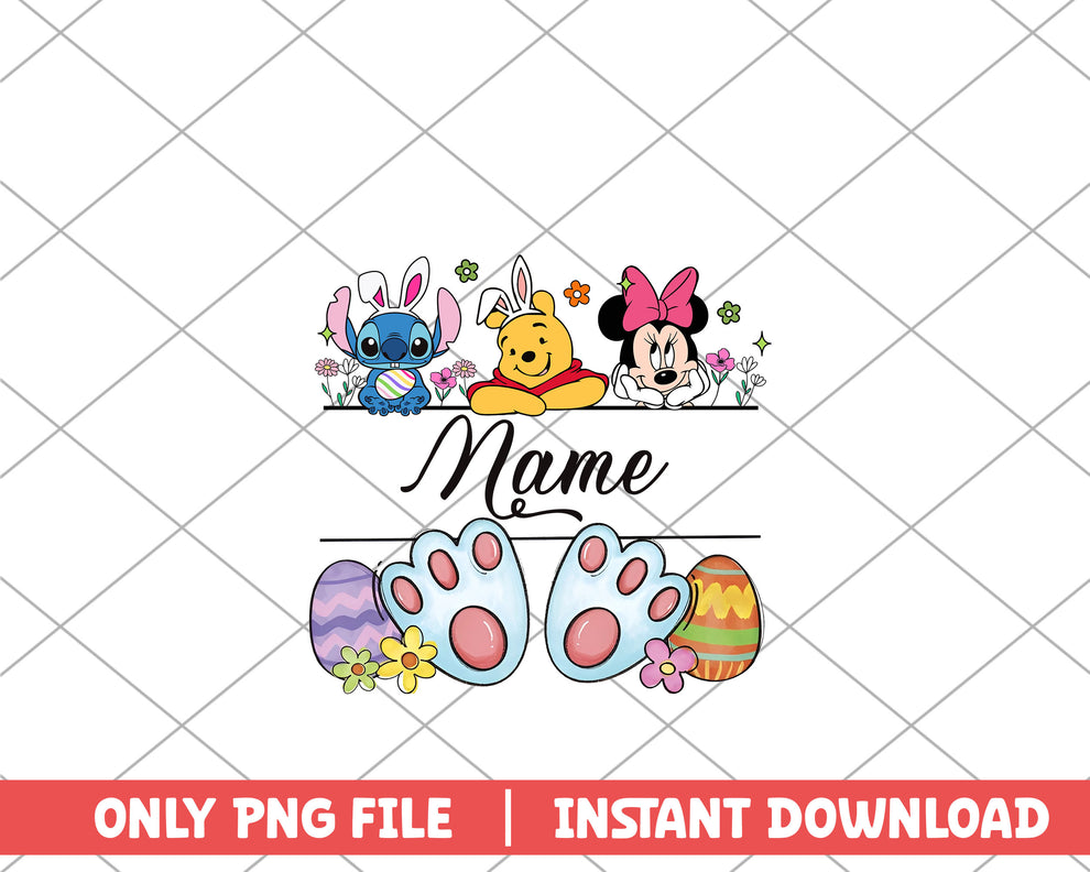 Disney mame easter png – svg files for cricut