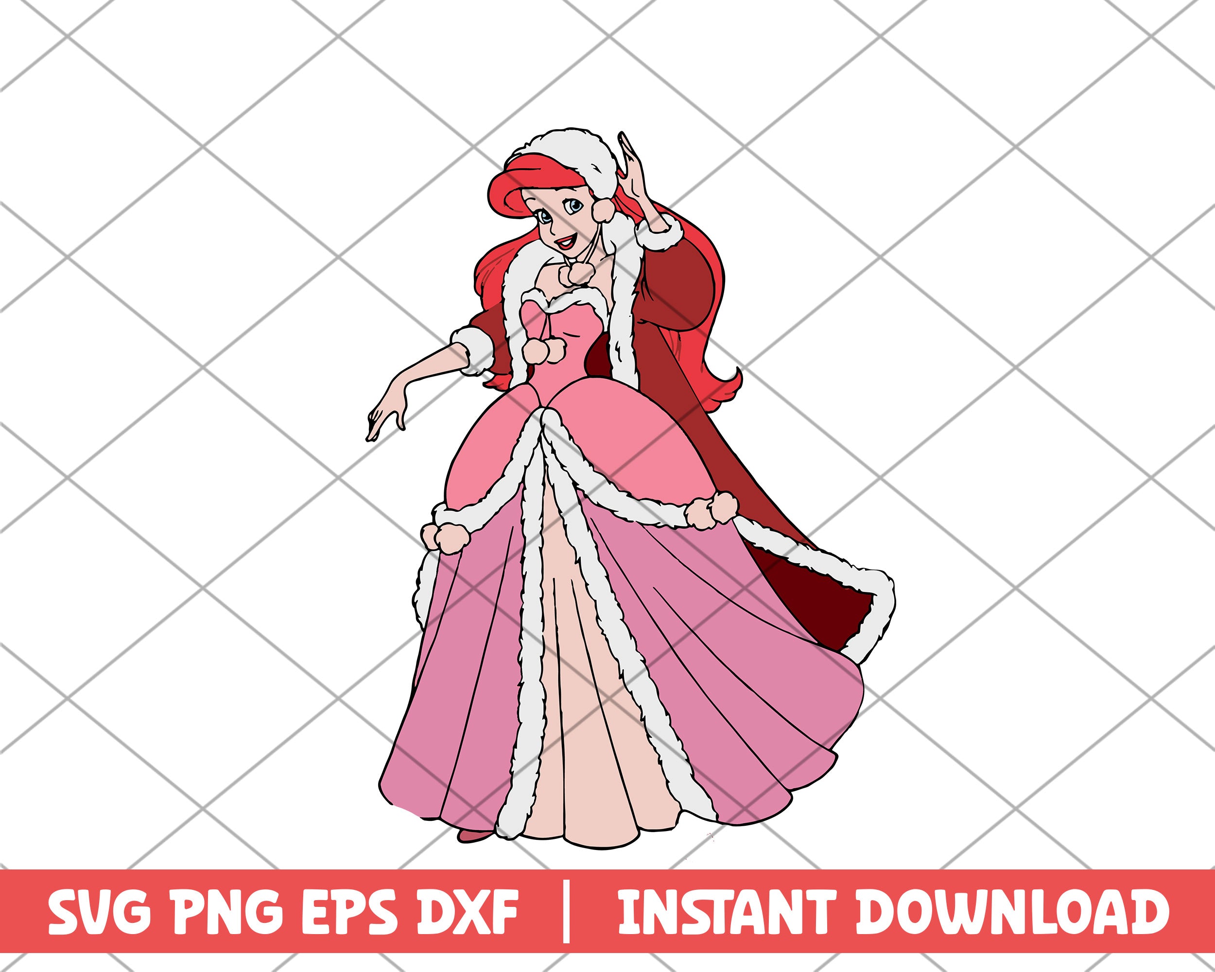 Disney princess ariel disney svg – svg files for cricut