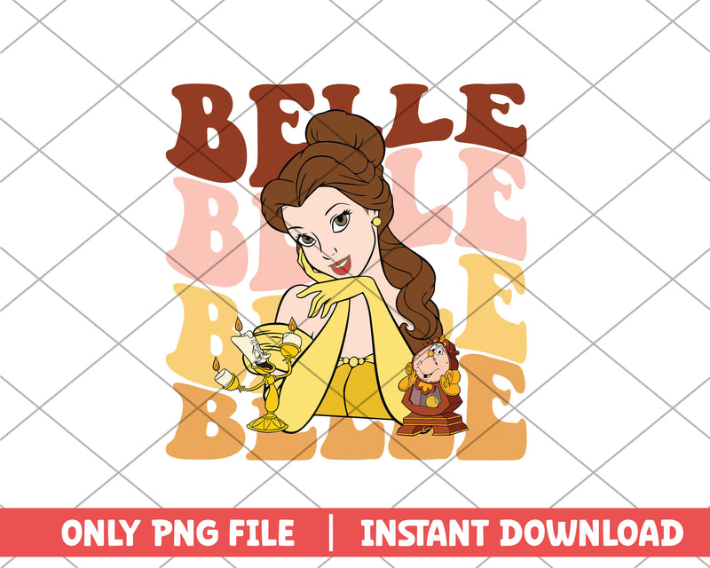 Disney princess belle disney png – svg files for cricut