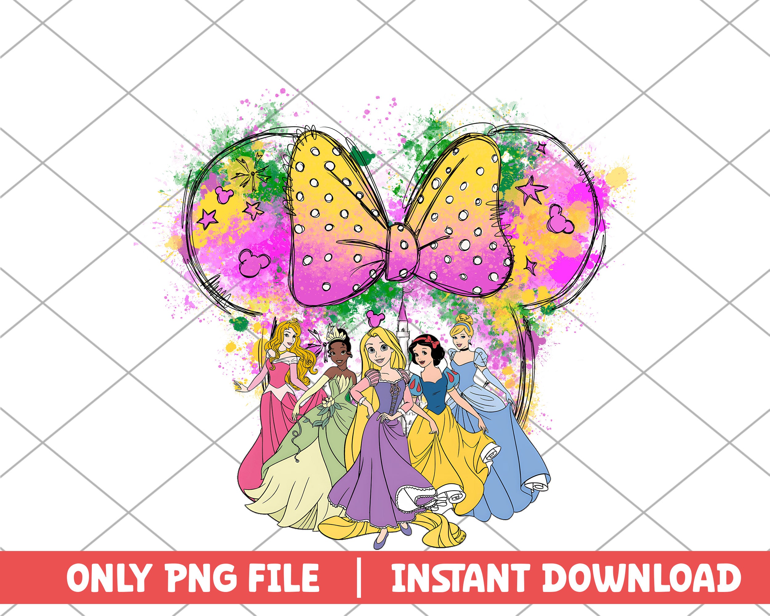 Disney princess minnie disney png – svg files for cricut
