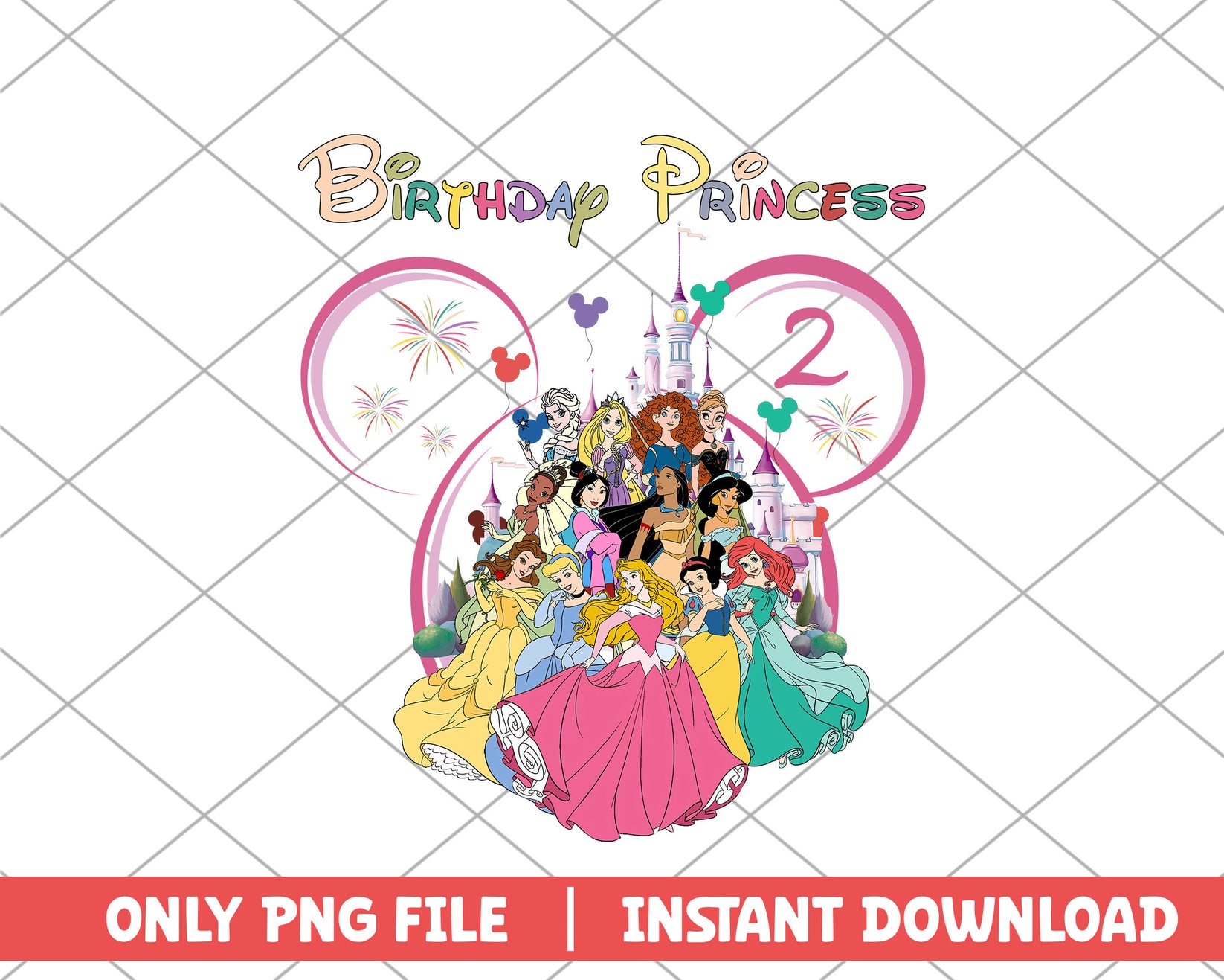 Disney princess two disney png – svg files for cricut