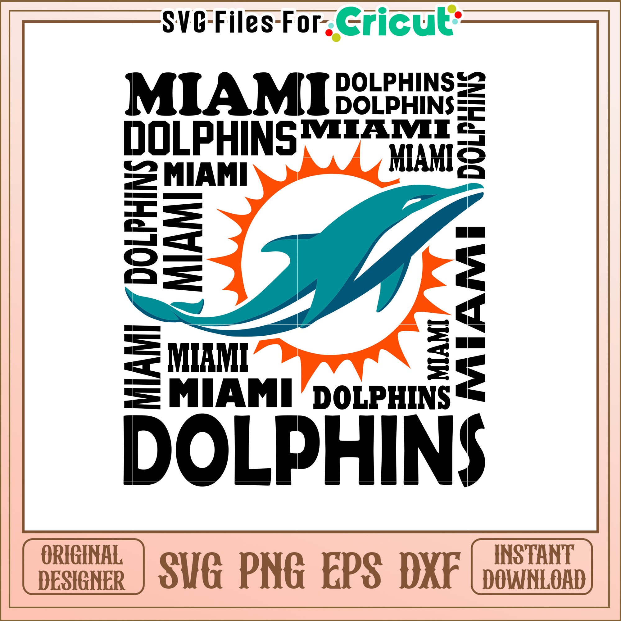 Dolphin Graphic SVG Design for Creative Projects – svg files for cricut