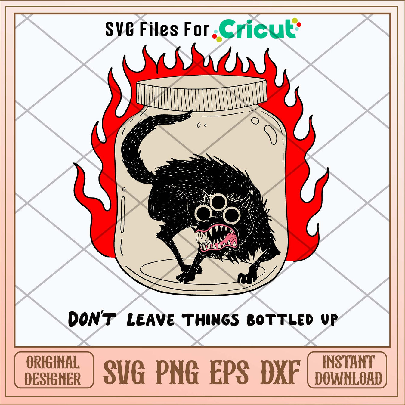 Dont Leave Things Bottled Up Svg-Svgfilesforcricut – svg files for cricut