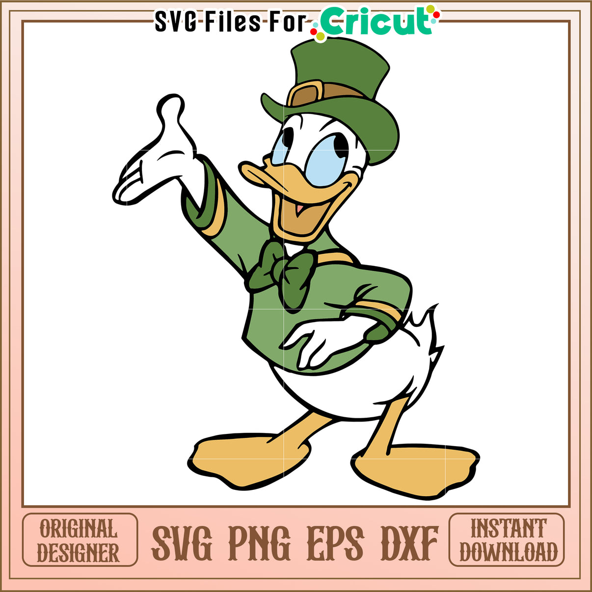 Donald Duck SVG PNG EPS DXF Download – svg files for cricut