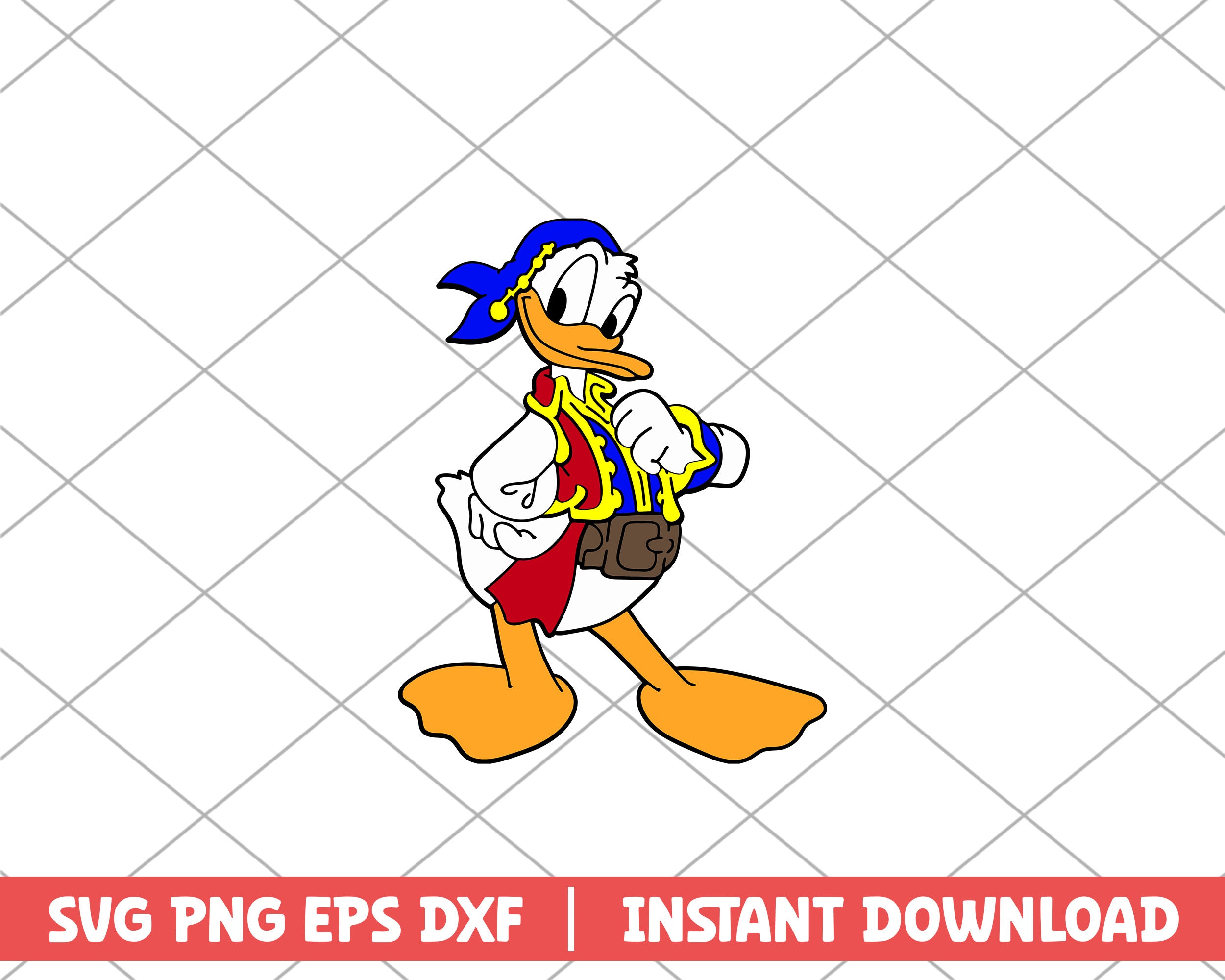 Donald duck pirate disney svg – svg files for cricut