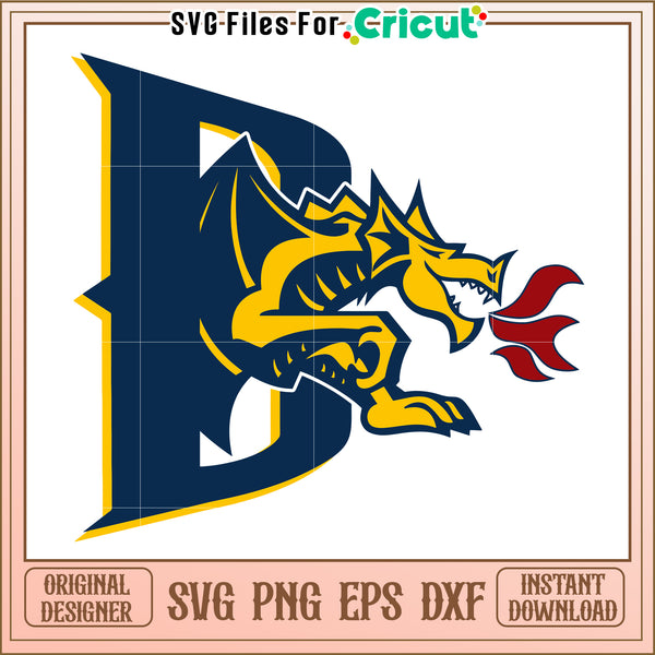 Dragon Logo SVG File for Cricut, Instant Download for Crafting Project ...