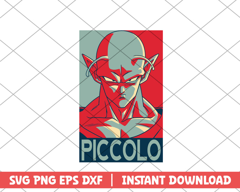 Dragon ball piccolo daimao anime svg – svg files for cricut