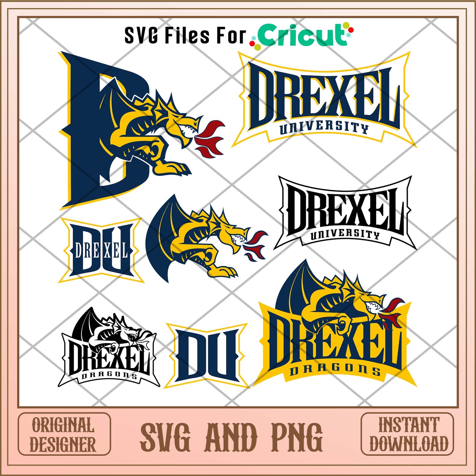 Drexel Dragons svg, Drexel Dragons svg bundle, NCAA svg – svg files for ...