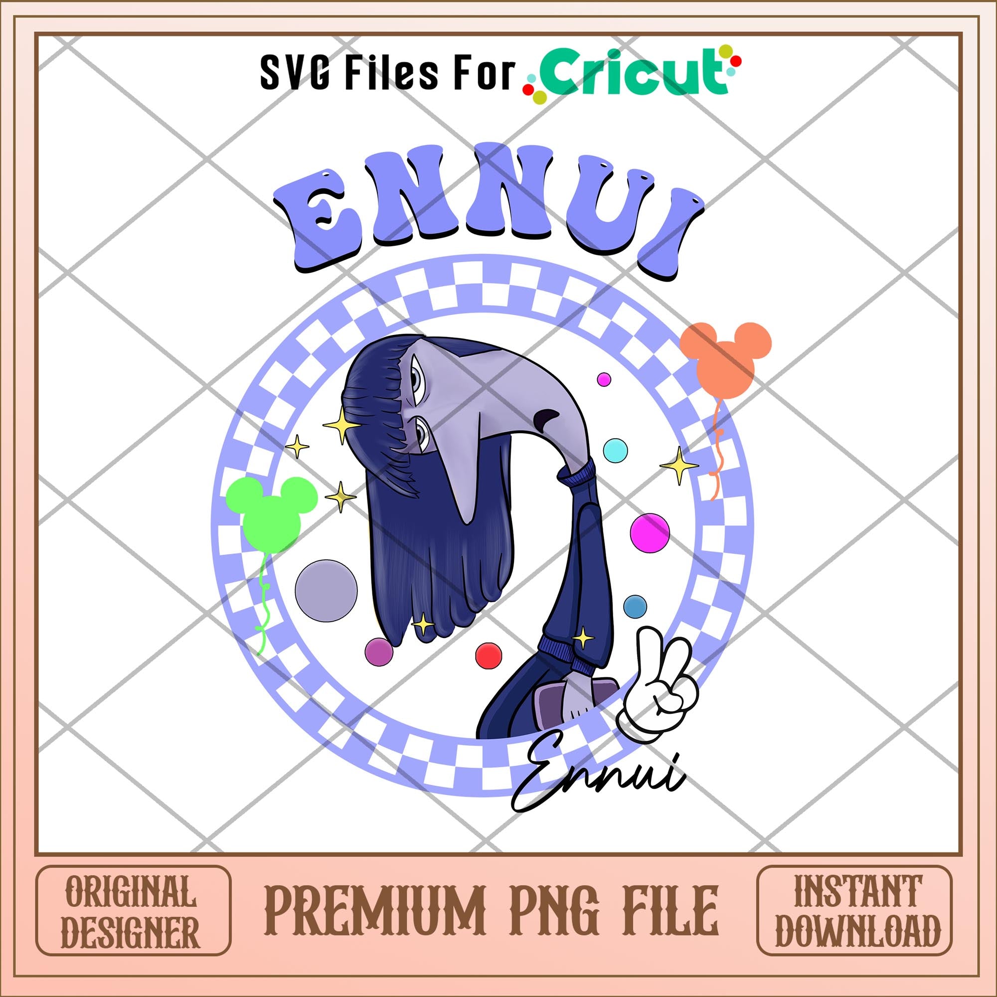 Ennui Inside out 2 png – svg files for cricut