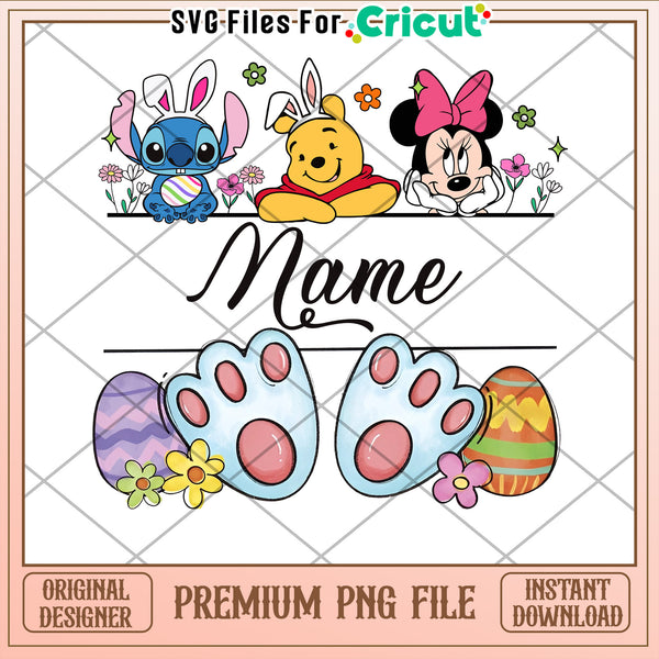 Easter Disney PNG Sublimation Design – svg files for cricut