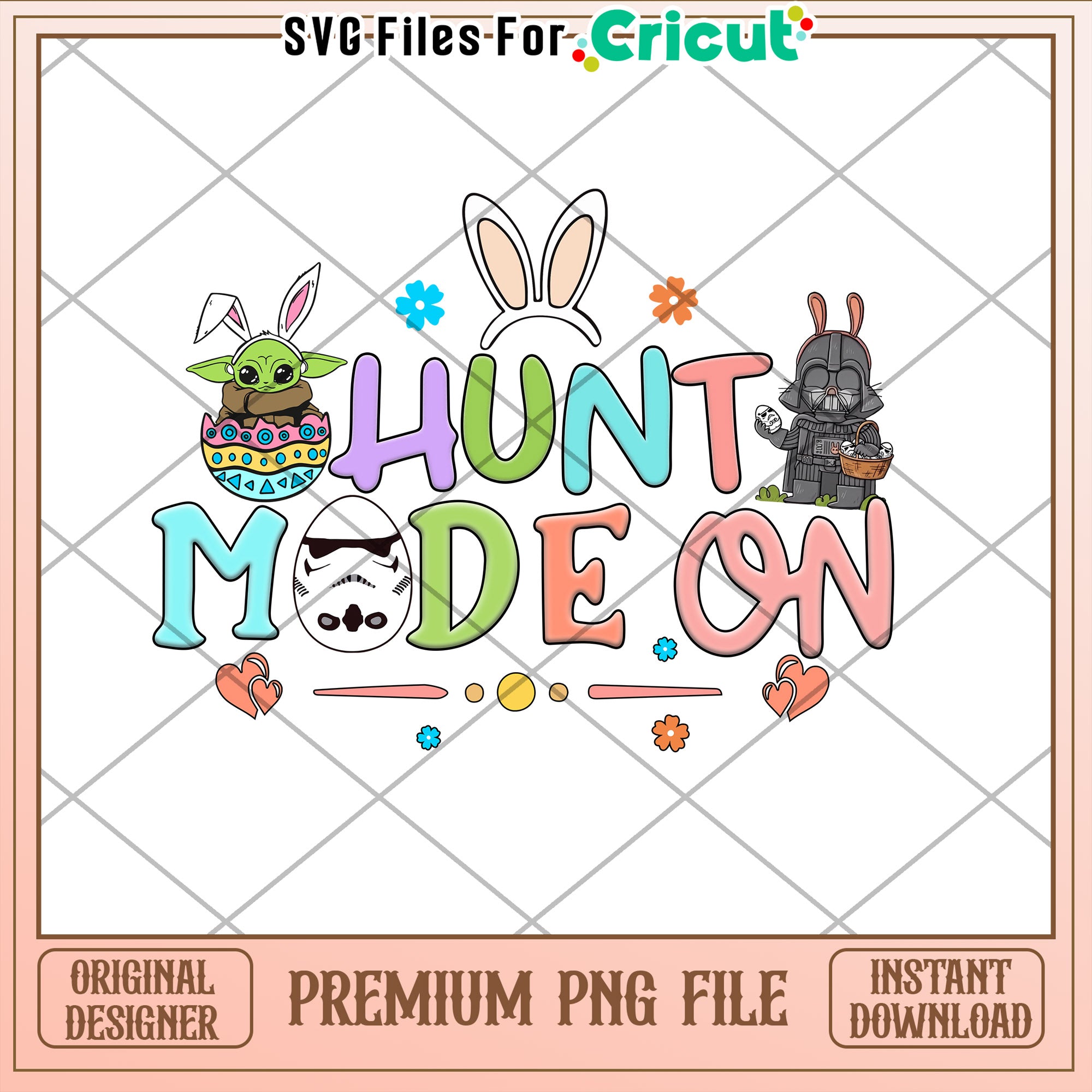 Easter Hunt Mode On PNG Star Wars – svg files for cricut