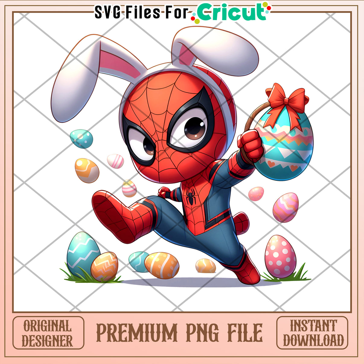 Easter Spider-Man PNG Cricut File – svg files for cricut