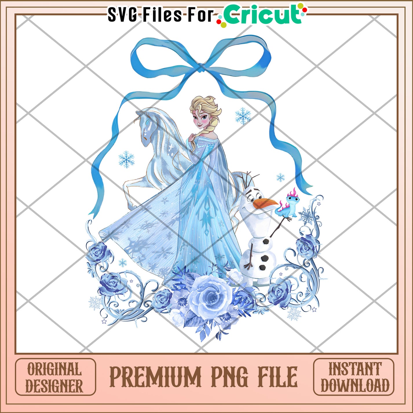 Elsa Frozen PNG Sublimation Design – svg files for cricut