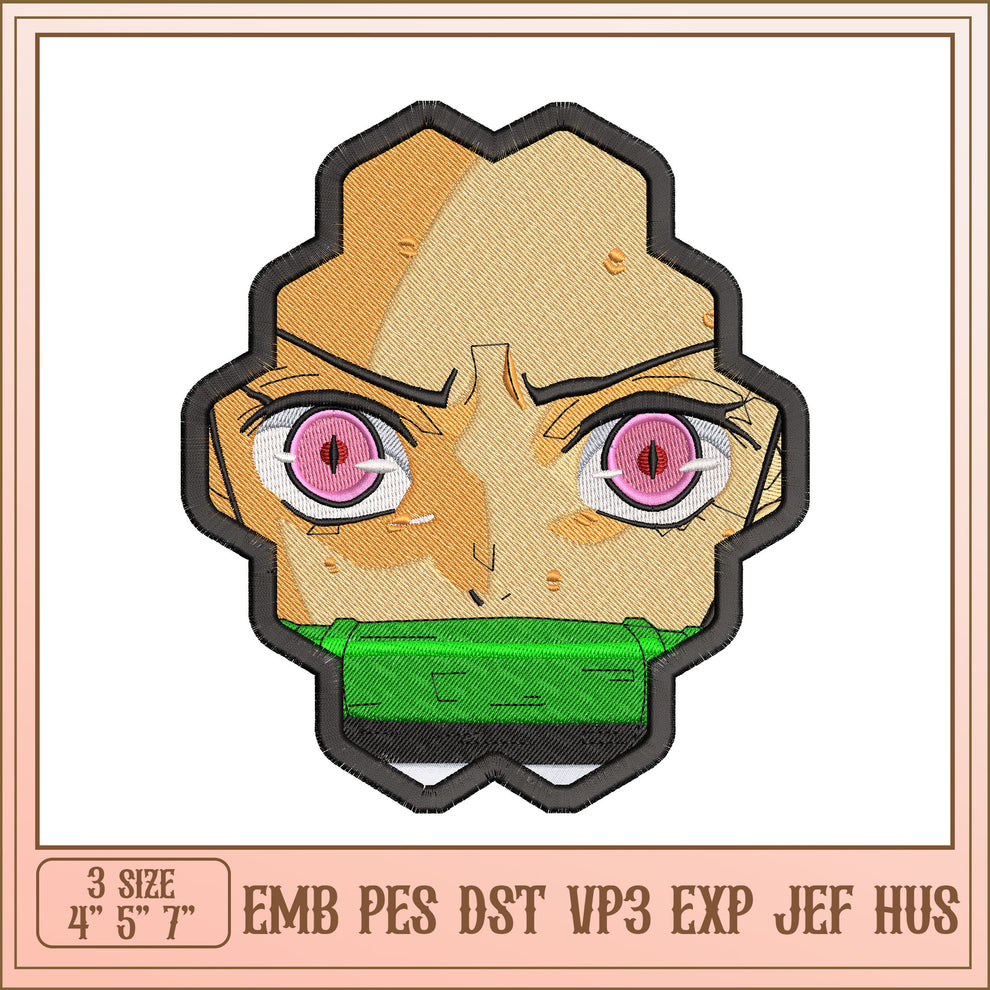 Embroidery Design Anime Face Patch – svg files for cricut