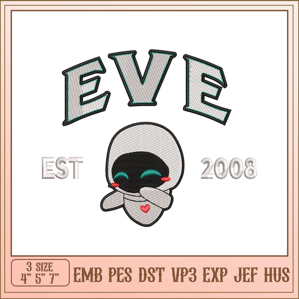 Eve Embroidery Design 2008 – svg files for cricut