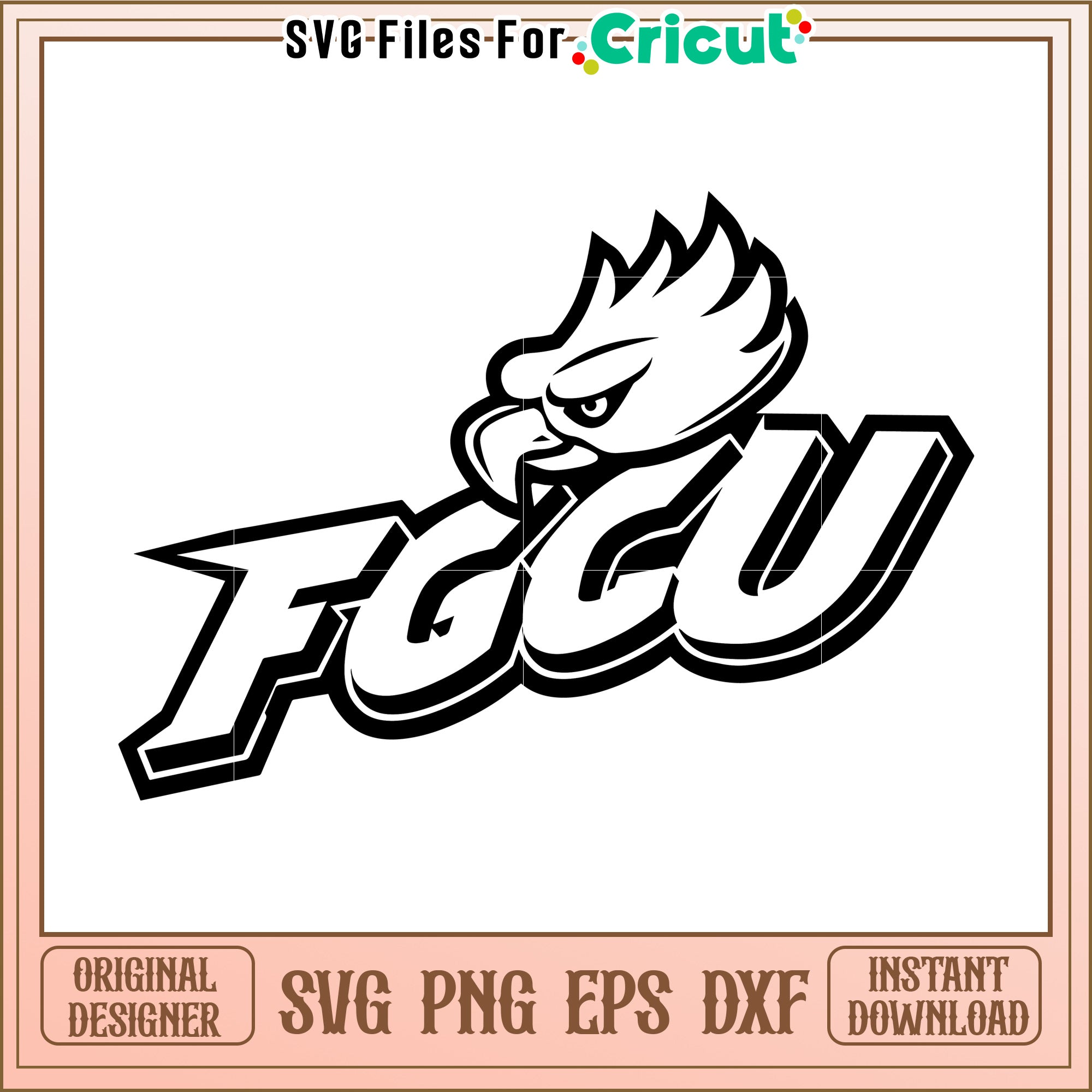 FGCU logo design for crafting projects, perfect for Cricut users – svg ...