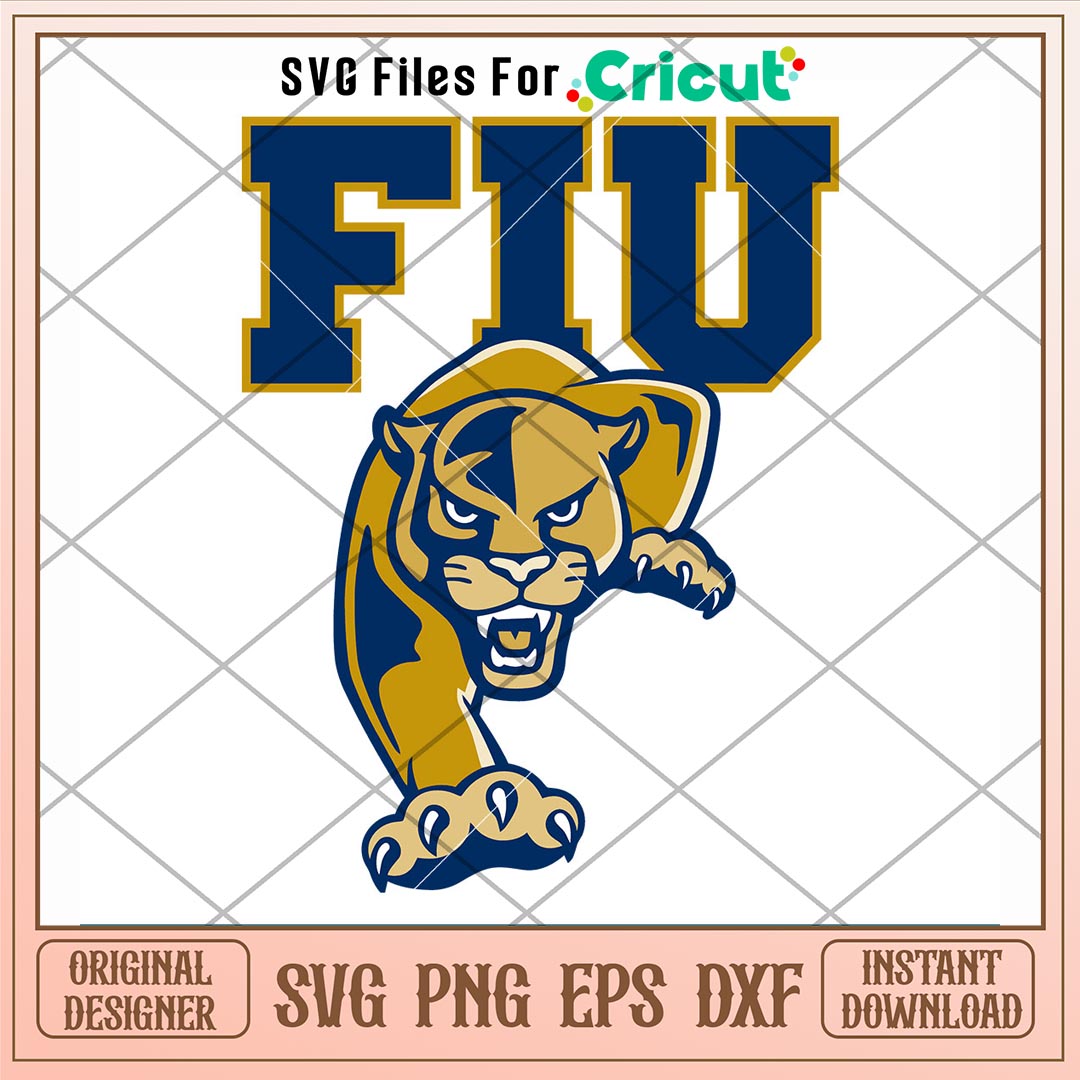 FIU Panthers. Logo Svg, FIU Panthers Svg, NCAA Svg – svg files for cricut
