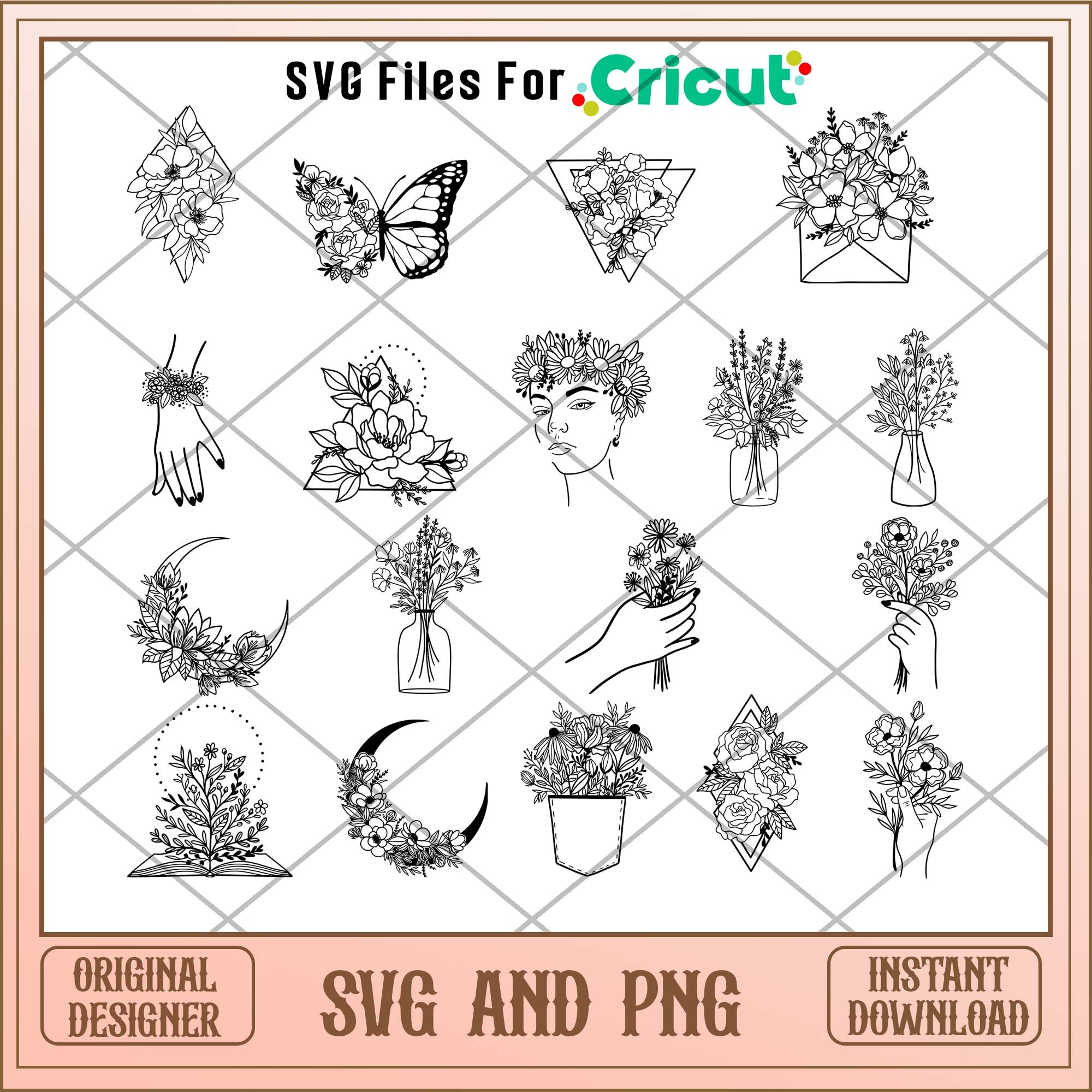 Flower svg bundle, Cute quotes art svg bundle - Svgfileforcricut – svg ...