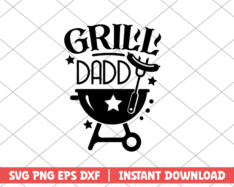 Grill daddy svg, Fathers day svg – svg files for cricut