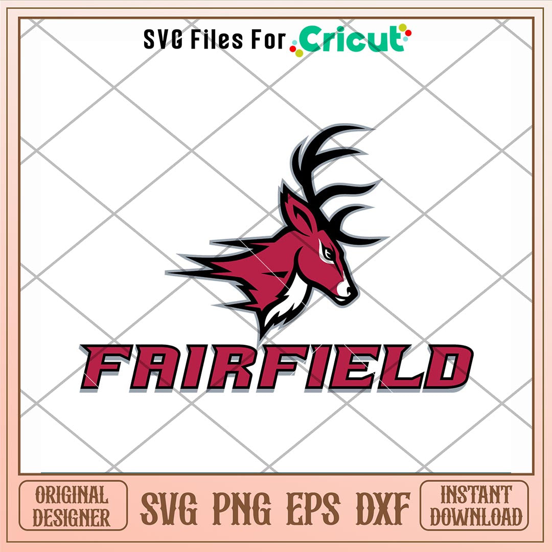 Fairfield Stags Logo Svg, Fairfield Stags Svg, NCAA Svg – svg files for ...