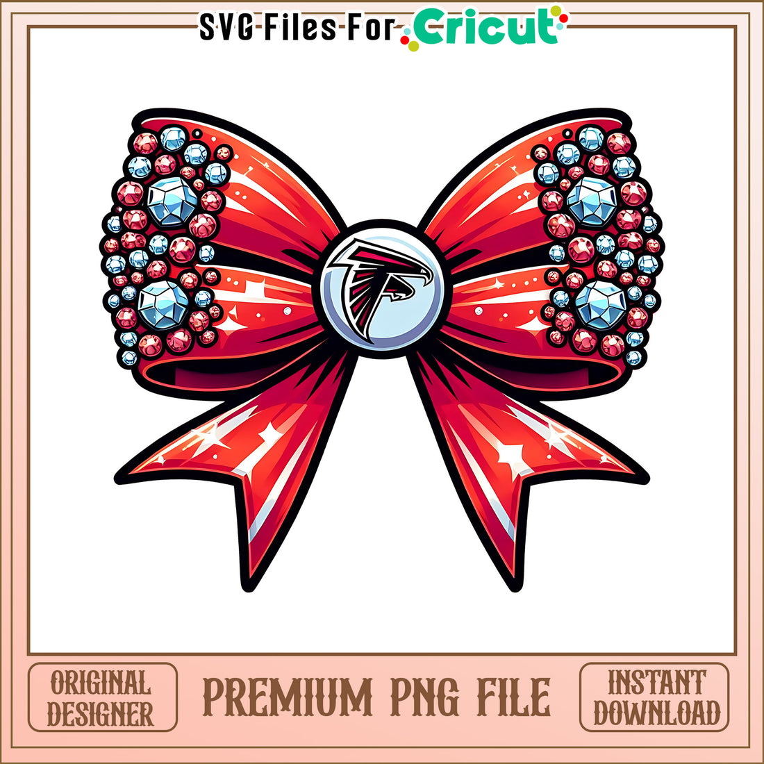Falcons logo vintage bow png, Atlanta Falcons png, NFL png – svg files ...