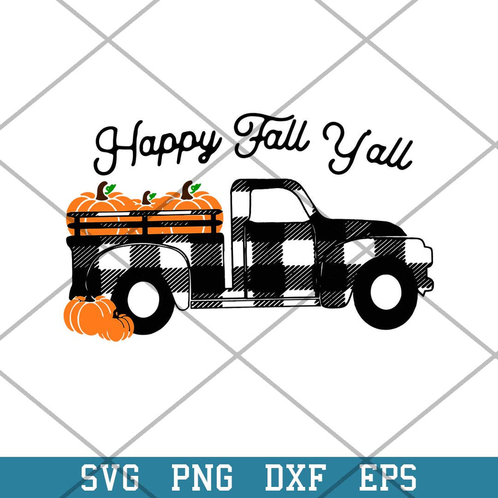 Fall Pumpkin Truck Svg, Car Halloween Svg-Svgfilesforcricut – svg files ...