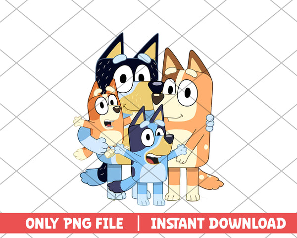 Family buley cartoon png – svg files for cricut
