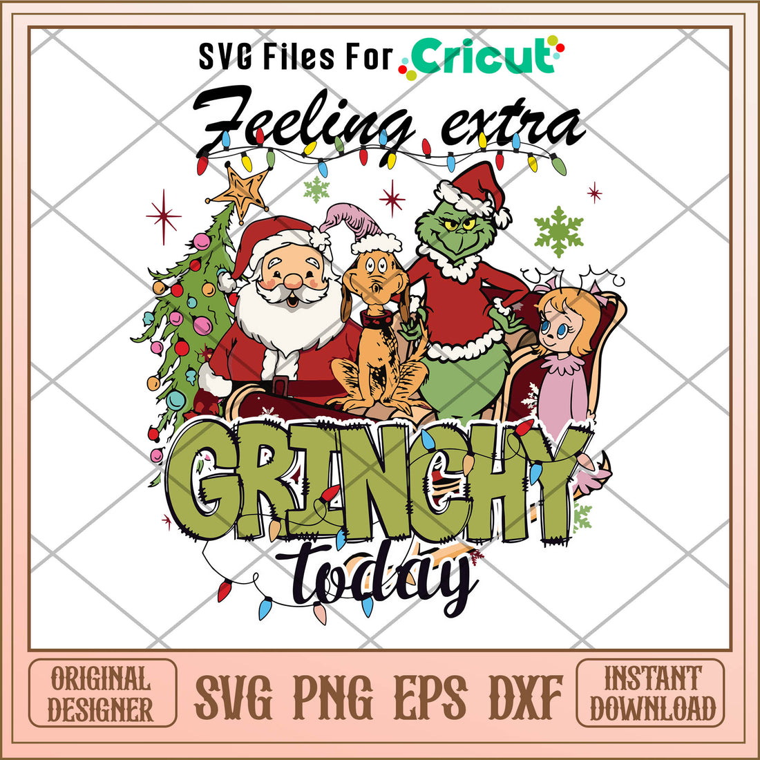 Feeling extra grinchy today grinch svg, funny grinch poses svg – svg ...