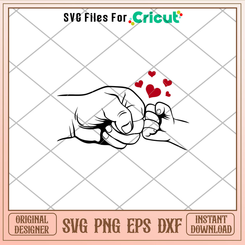 First Bump, Fist Bump Svg – svg files for cricut