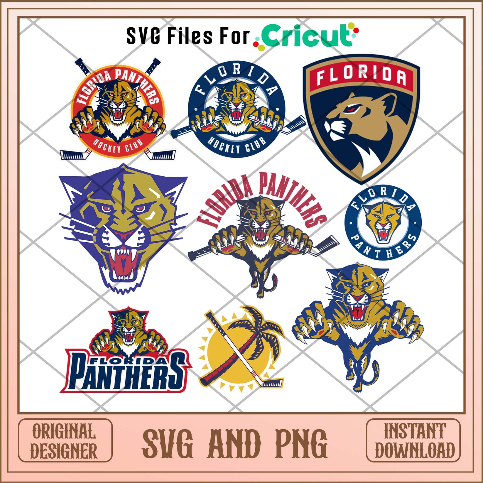 Florida Panthers svg, Florida Panthers svg bundle, NHL svg – svg files ...