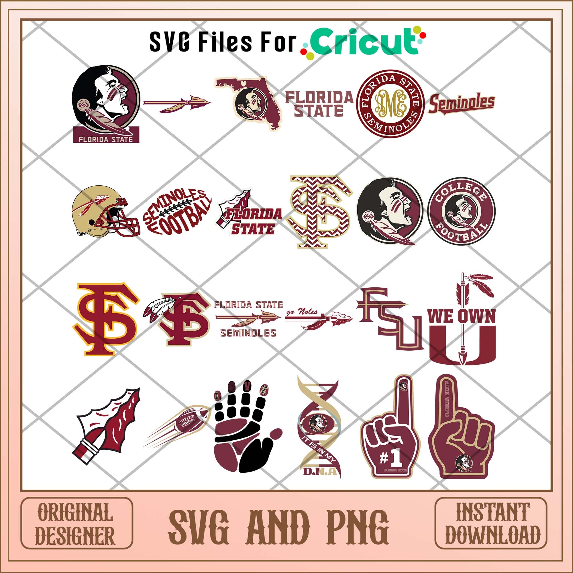 Florida State seminoles girl svg, Florida seminoles svg bundle, NCAA s ...