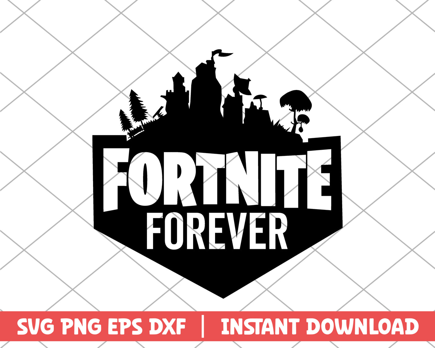 Fortnite forever cartoon svg – svg files for cricut