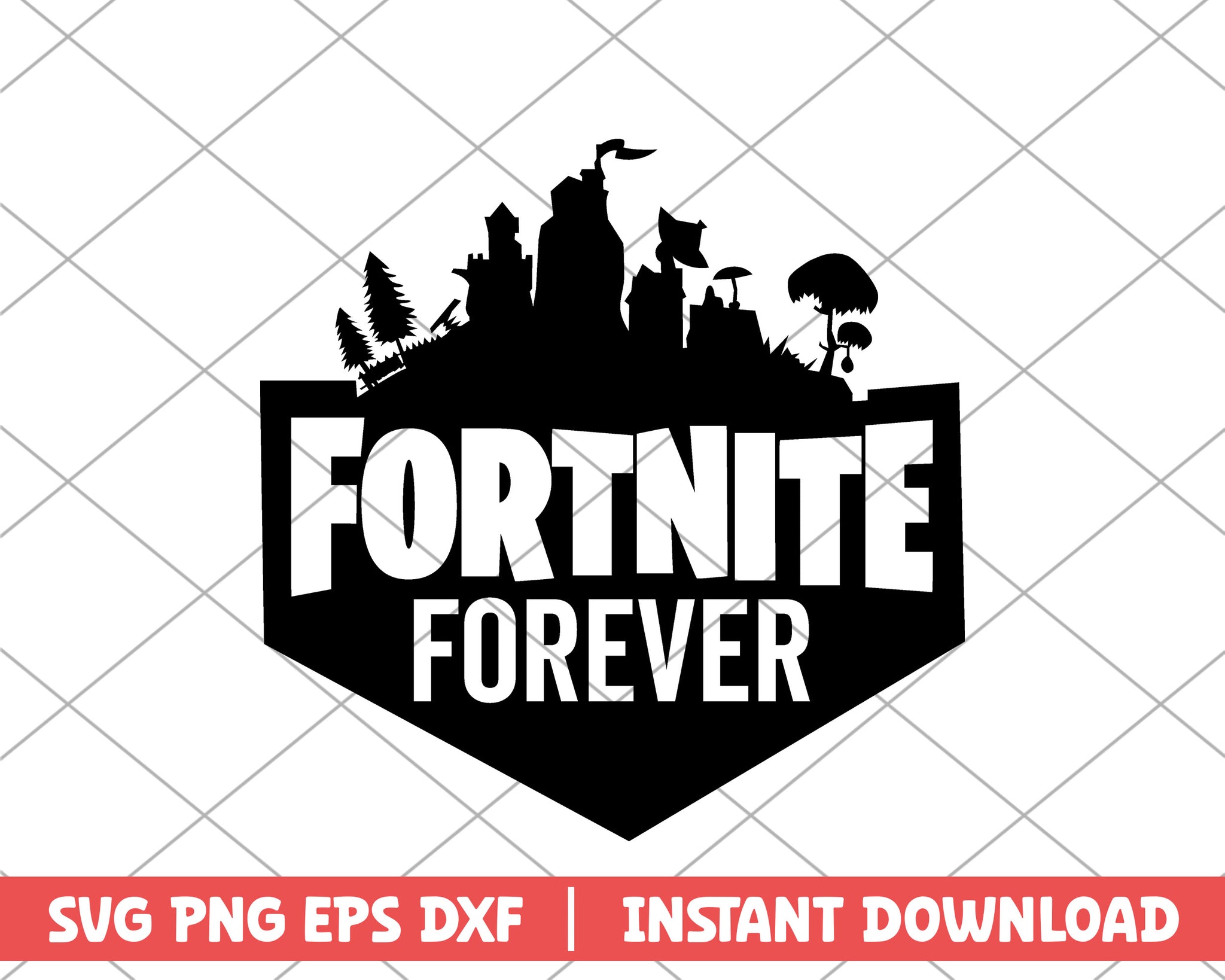 Fortnite forever cartoon svg – svg files for cricut